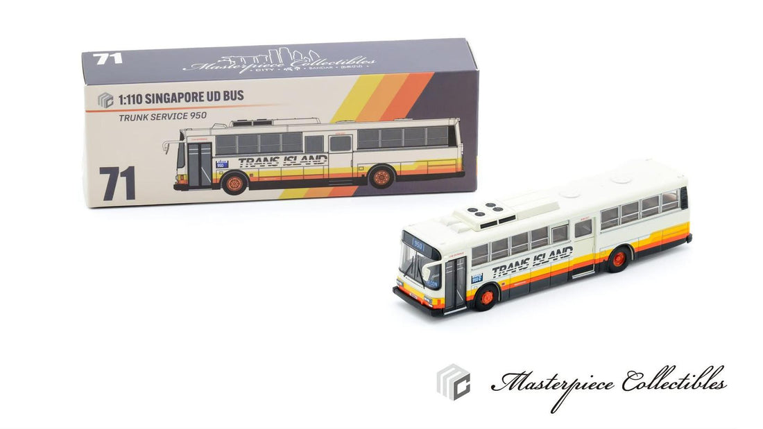 1/110 Singapore UD Bus Trunk Service 950 No.71 – Masterpiece Collectibles