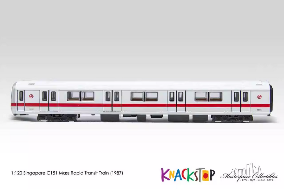1/120 Singapore C151 Mass Rapid Transit Train (1987)-MCCITY120-MRT01 ...